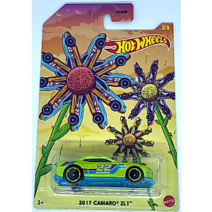 Hot Wheels 2022-2017 Camaro ZL1- Spring Set 2022 [Green] 3/5