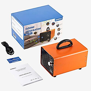 Ozone Machine10000mg/h, OMMO Industrial/Commercial/Home Multipurpose Ozone Machine Air Purifier, 180mins Adjustable Timer for Room, Smoke, Cars, and Pets