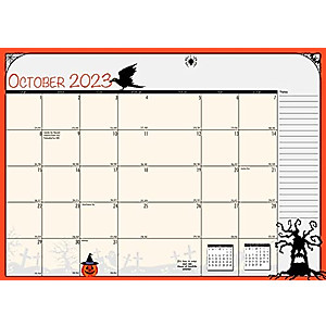 House of Doolittle Seasonal Monthly Planner, Seasonal Artwork, 10 x 7, Light Blue Cover, 12-Month (Jan to Dec): 2023