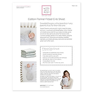 SwaddleDesigns Baby/Toddler Crib Sheet, Softest Cotton Flannel, Made in USA, Brown Polka Dots on Pastel Pink