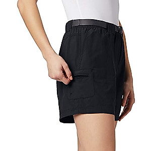 Columbia Women's Sandy River Cargo Short Shorts, black, Mx6