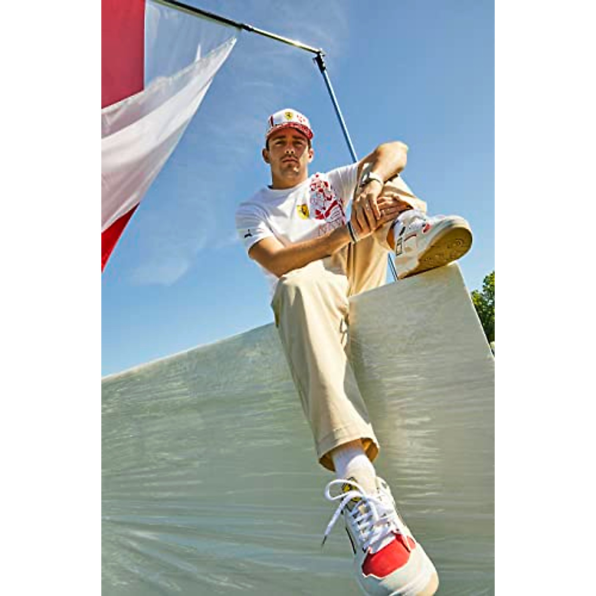 Scuderia Ferrari - 2023 Special Edition Charles Leclerc Hat - Unisex - White - Size: One Size