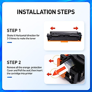 Panda 204x CF510X Toner cartridge for hp 204x 204a cf510x cf511x cf512x cf513x toner cartridge use on hp laserjet Pro MFP M180nw M180n M181 M181fw M154a M154nw Printer Laser toner