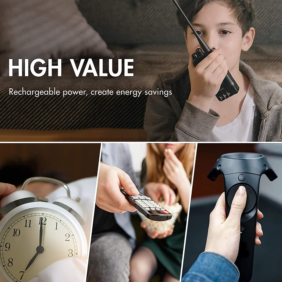 Tenergy 24 Pack 1.2V AA NiMH Rechargeable Batteries with TN438 Charger, Precharged 24xAA Batteries Ideal for Everyday Household Electronics