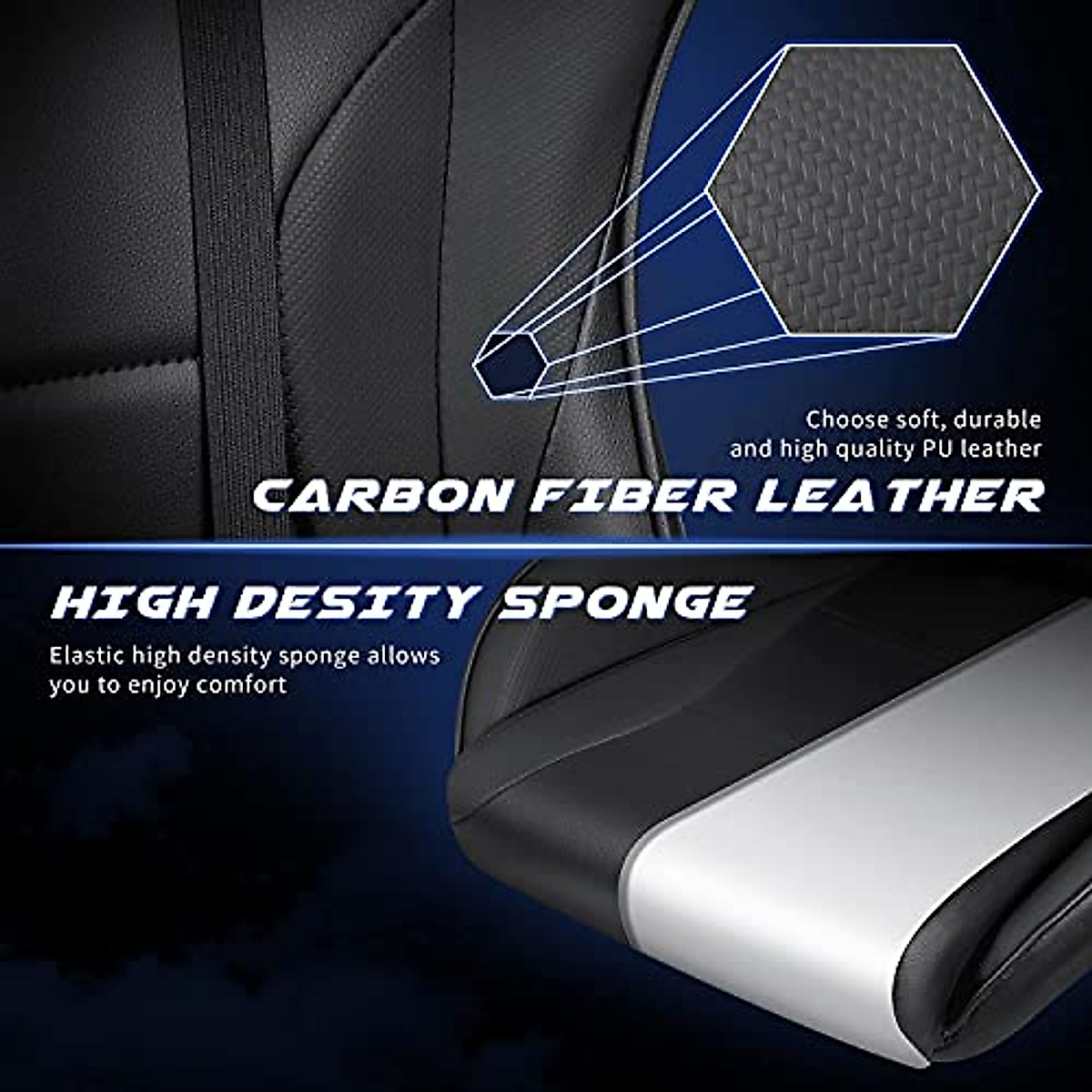 Homall Gaming , Massage, Computer, Office Ergonomic Desk chair with Footrest Racing Executive Swivel chair Adjustable Rolling Task chair (Black)