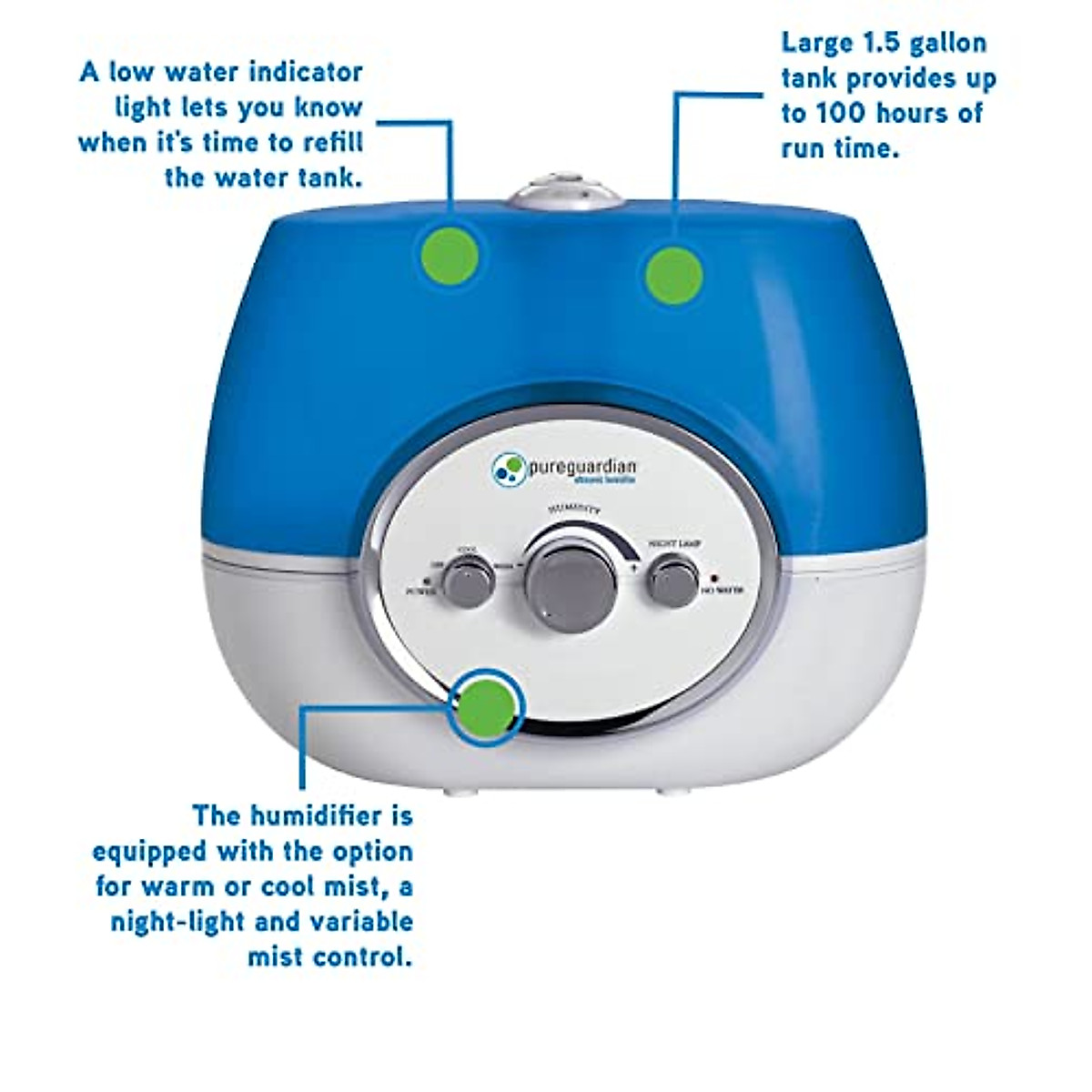 PureGuardian H1510 Humidifiers (1)