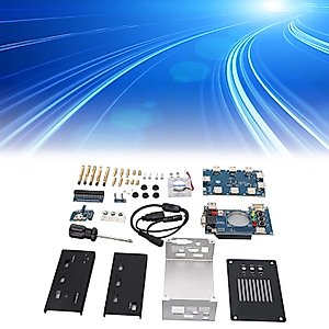 Jeankak Mister FPGA Metal Housing Kit, 32Mb SDRAM Board with Tutorial, USB Hub V2.1 Io Board Metal Housing Set for Simulates Game Consoles, Computers, and Arcade Boards