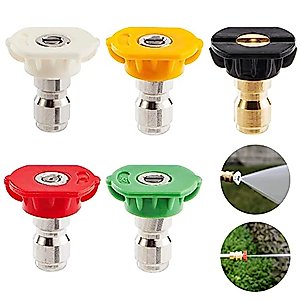 5Pcs Pressure Washer Nozzle Tips - Replacement Pressure Washer Tips 2700 PSI Car Wash Pressure Washer Accessories 2.3 GPM, Model # 6022, 6023, Size 3.0 Or 030 - High Pressure Hose Nozzle Spray Nozzle