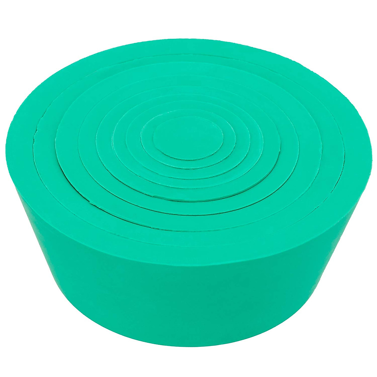 PAGOW Buchner Funnel Flask Adapter Set, Filter Adapter Cones Set, Tapered Collar Green, Lab Buchner Funnels-Wear-Resisting Smooth Surface Pack of 9