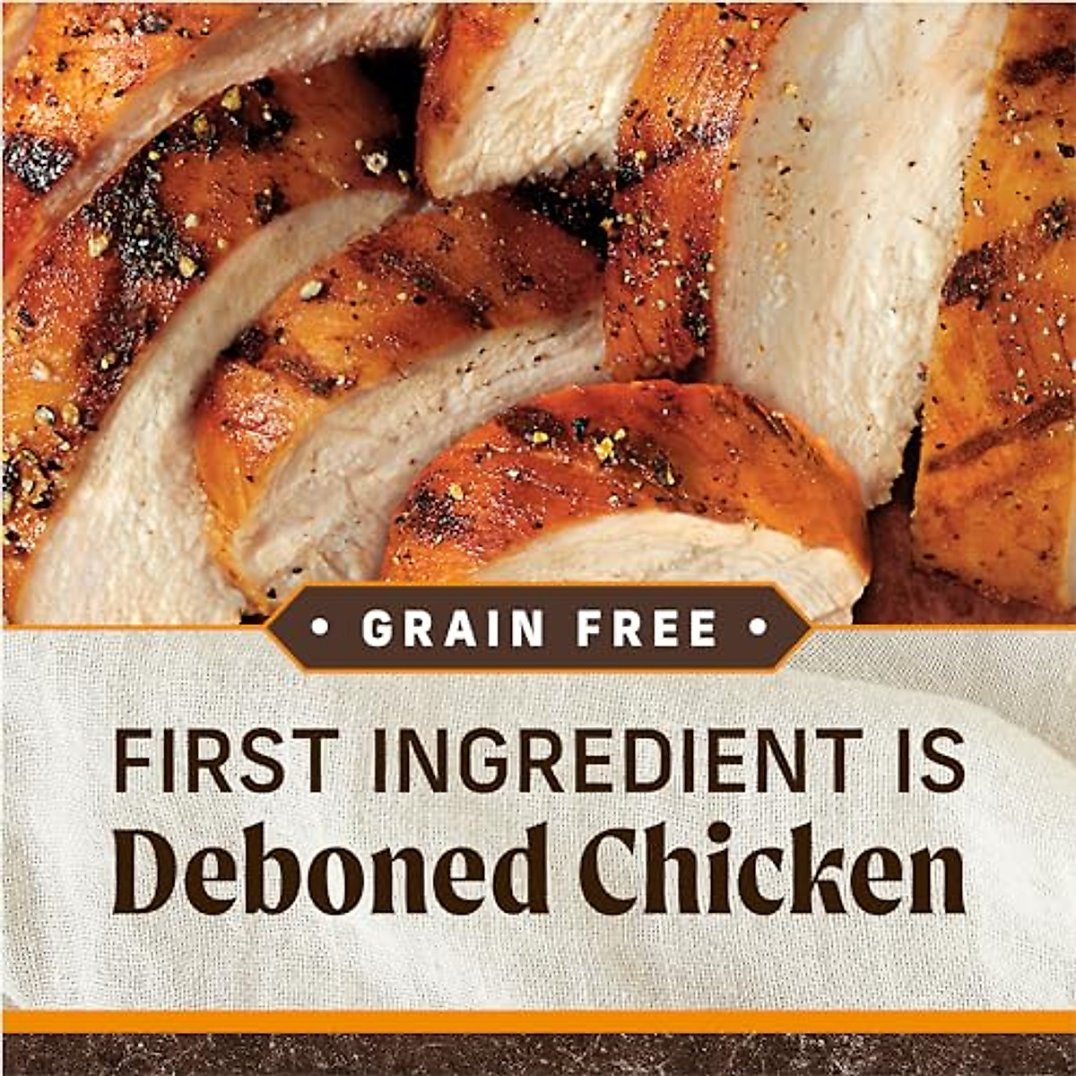 Merrick Premium Grain Free Dry Adult Dog Food, Wholesome And Natural Kibble With Real Chicken And Sweet Potato - 4.0 lb. Bag