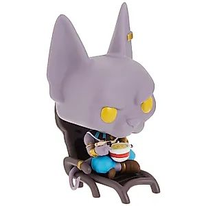 Funko Dragon Ball Super Pop! Animation Beerus (Eating Noodles) Vinyl Figure Hot Topic Exclusive