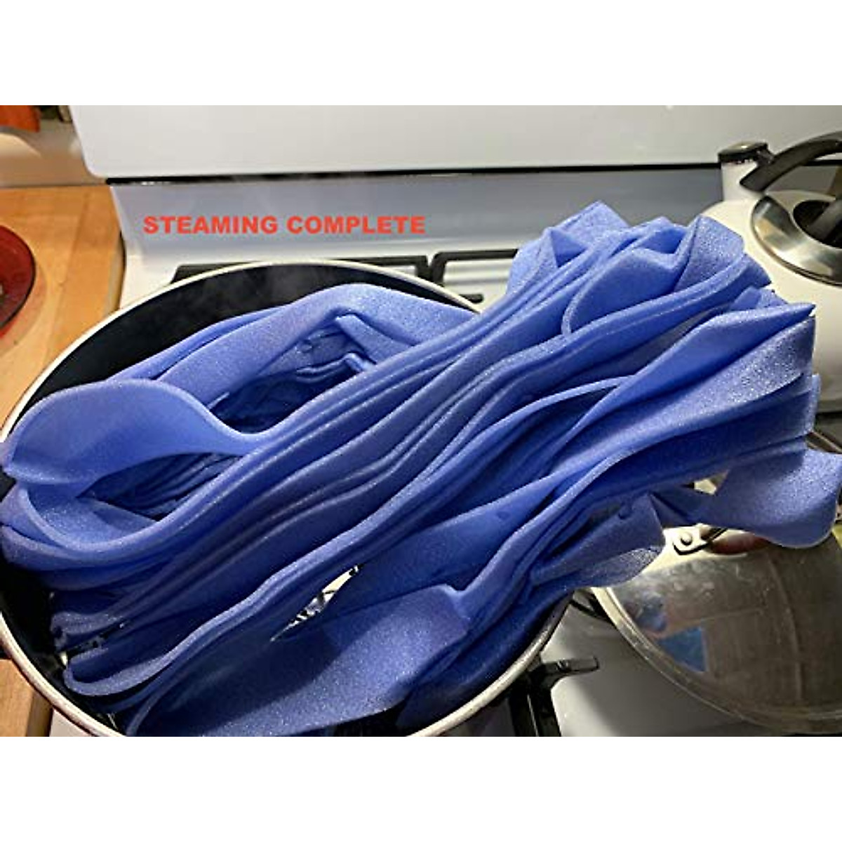 Foam Hanger Covers by Ultra Essentials - Designed for Wire, Plastic, and Wooden Hangers, Hang Trousers, Coats, Shirts, Tank Tops, & Dresses, Closet Organizer, Hanger Rack Compatible, 45 Count, Orange