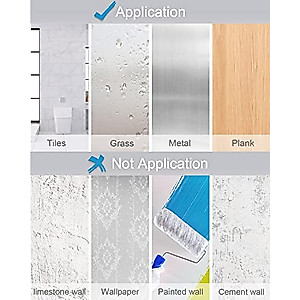 LIVEHITOP Bathroom Towel Bar, Self Adhesive Wall Mounted Hand Towel Holders No Drilling SUS304 Stainless Steel for Face Small Towels (Silver, 1)