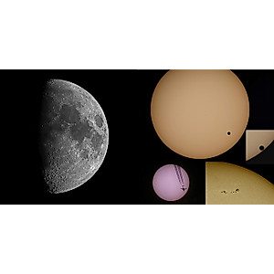 Bresser Refractor Messier AR-102xs/460 Telescope with Hexafoc Focuser - White