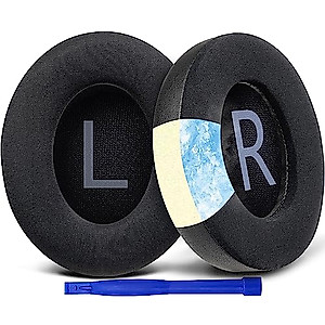SOULWIT Cooling Gel Replacement Earpads for Bose 700 (NC700) Wireless Headphones, Ear Pads Cushions with Softer Leather, High-Density Noise Cancelling Foam, Added Thickness - Black
