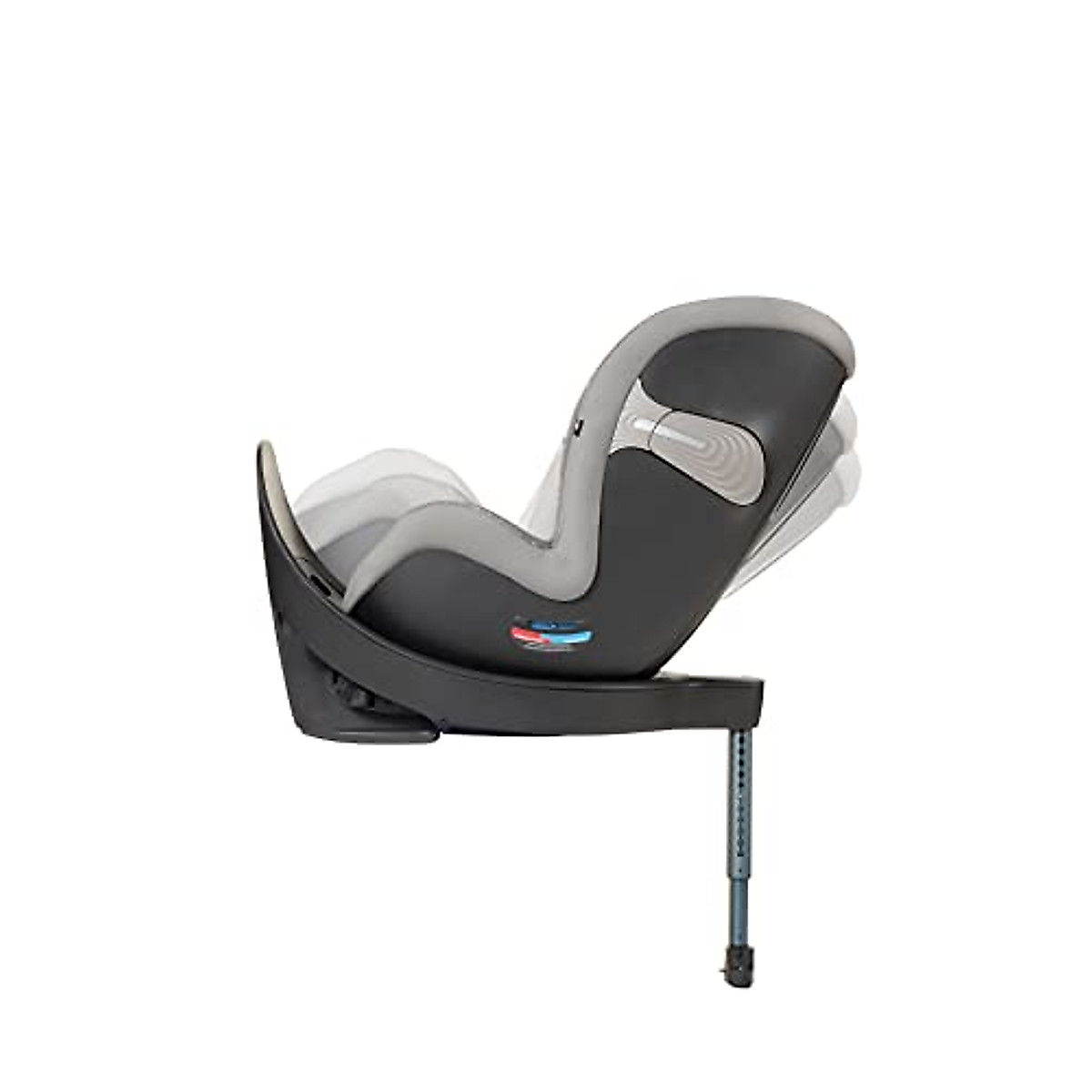 CYBEX Sirona S with SensorSafe, Convertible Car Seat, 360° Rotating Seat, Rear-Facing or Forward-Facing Car Seat, Easy Installation, SensorSafe Chest Clip, Instant Safety Alerts, Manhattan Grey