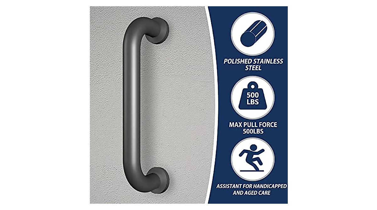 Stainless Steel Safety Handle Bar 500LBS – Conwithna