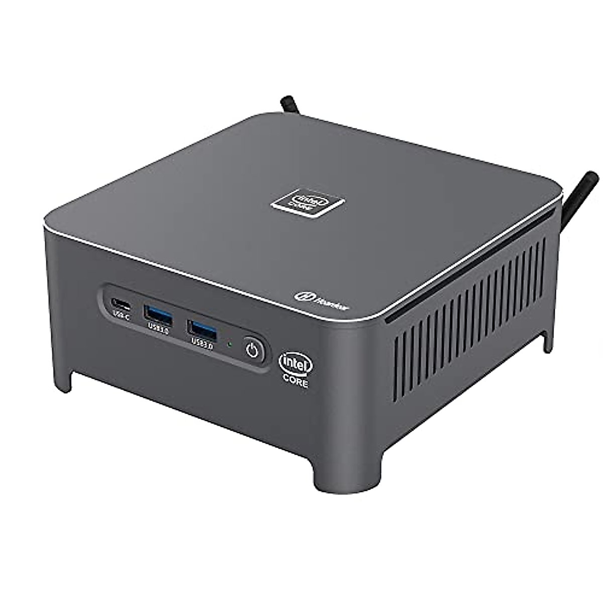 Mini Computer Intel i7-10750H Processors,16GB DDR4 RAM 512GB SSD Mini PC Windows 10Pro, Micro Desktop Computer with HDMI/DP Dual 4K Output Support mSATA Dual Band WiFi 2.4G/5G BT 5.0 Gigabit Ethernet