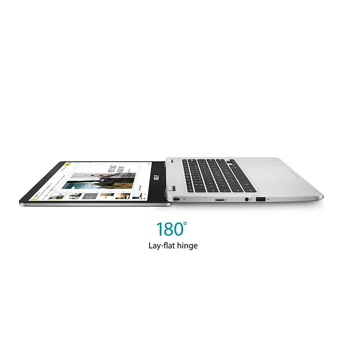 ASUS Chromebook C424M 14-inch FHD (1920 x 1080) Laptop - Intel Celeron N4020 CPU - 4GB RAM - 64GB eMMC Storage - WiFi 5 (802.11ac) - Bluetooth 5.0 - Chromebook OS