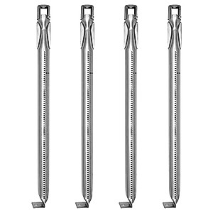 TAILGRILLER Burner Tube Set for Blackstone 36 Inch Griddle, Set of 4 Stainless Steel Straight Burner Tubes with 4 Screws
