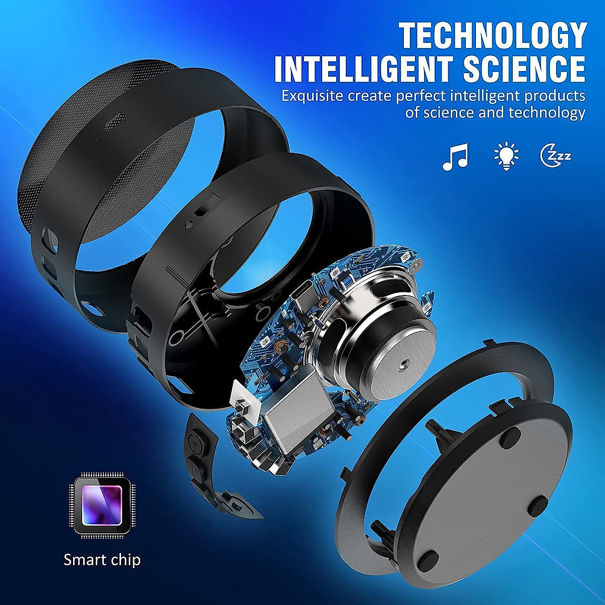 Portable White Noise Machine, Travel Mini Sound Machine with 26 Soothing Sounds and Night Lights, Baby Sound Machine for Kids Sleeping, Noise Cancelling Machine for Office Privacy