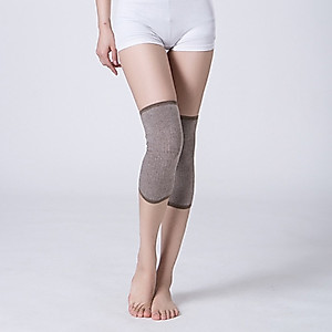 Knee Brace Warm Wool Knit Knee Pad Knee Warmer Thermal Knee Compression Sleeves Support Protector for Arthritis Meniscus