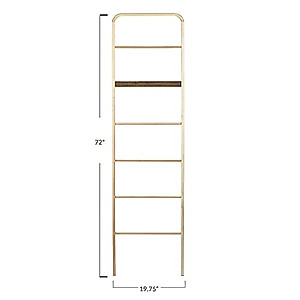Main + Mesa Wood Blanket Ladder