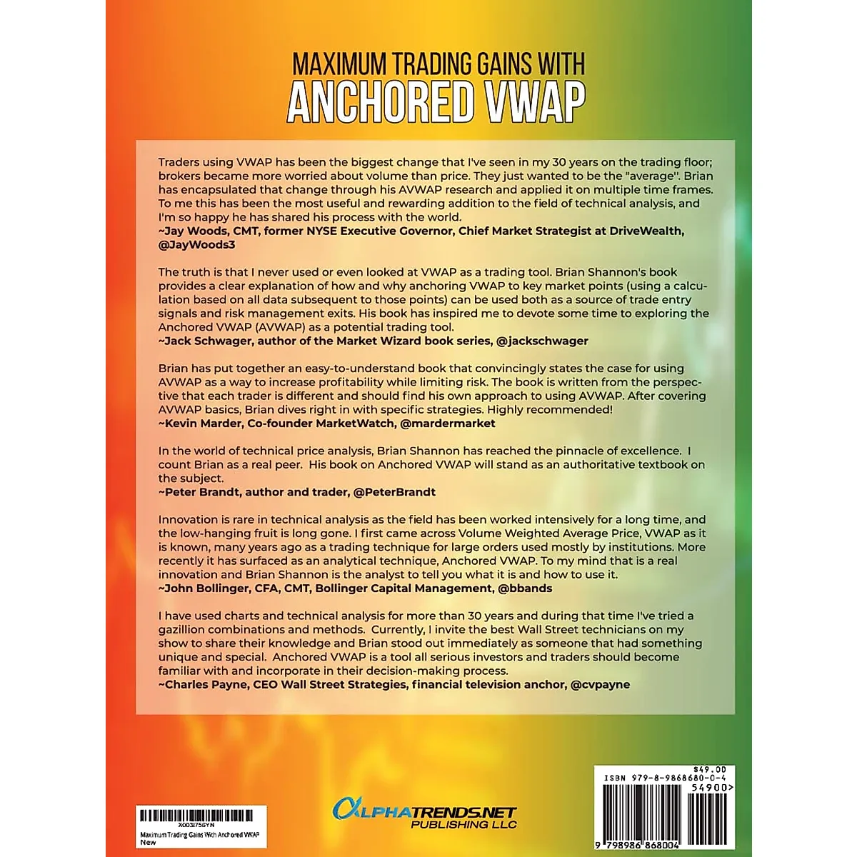 Maximum Trading Gains With Anchored VWAP - The Perfect Combination of Price, Time & Volume