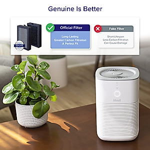 Levoit Air Purifier (LV-H128) and Replacement Filters (2 Pack)