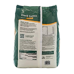 Manna Pro Duck Layer Pellet | High Protein for Increased Egg Production | Formulated with Probiotics to Support Healthy Digestion | 25 Pounds