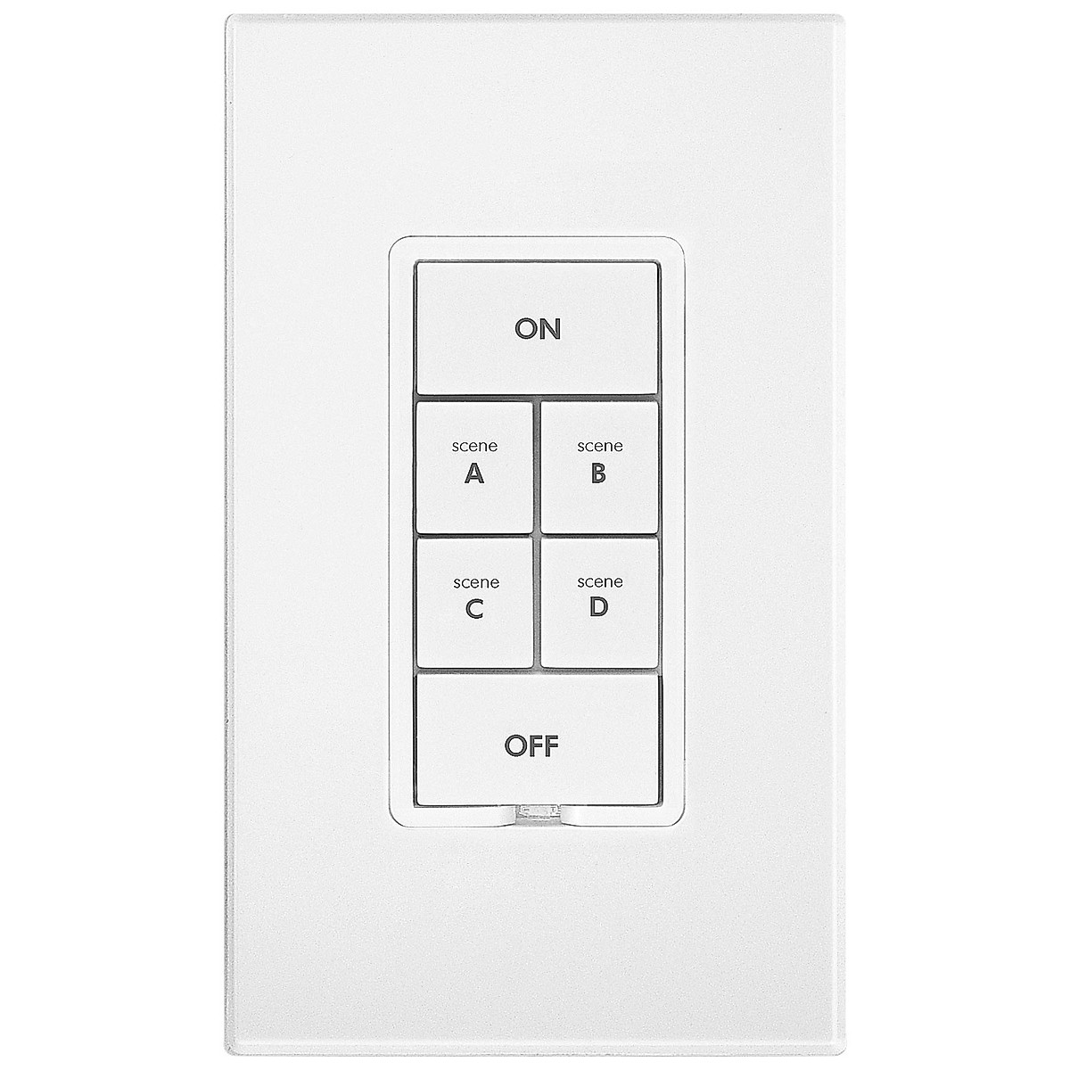Insteon Smart Dimmer 6-Button Keypad, KeypadLinc in-Wall Controller, 2334-232 (White) - Insteon Hub Required for Voice Control with Alexa & Google Assistant