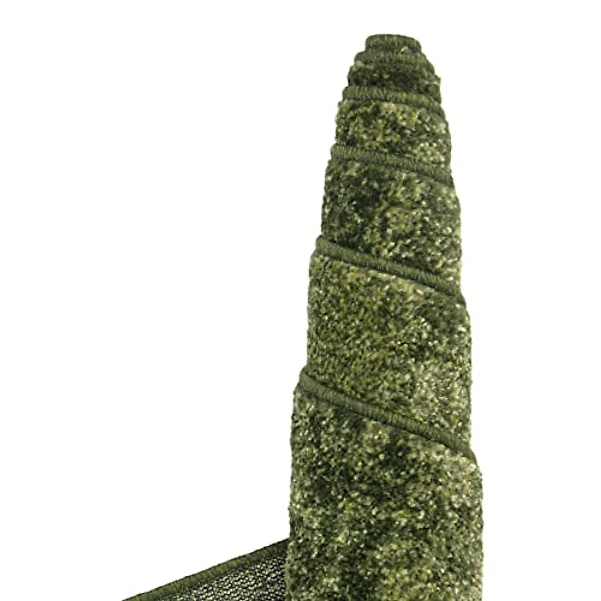 Unique Loom Del Mar Collection Area Rug - Lucille (2' 2" x 3' 1" Rectangle, Green/ Hunter Green)