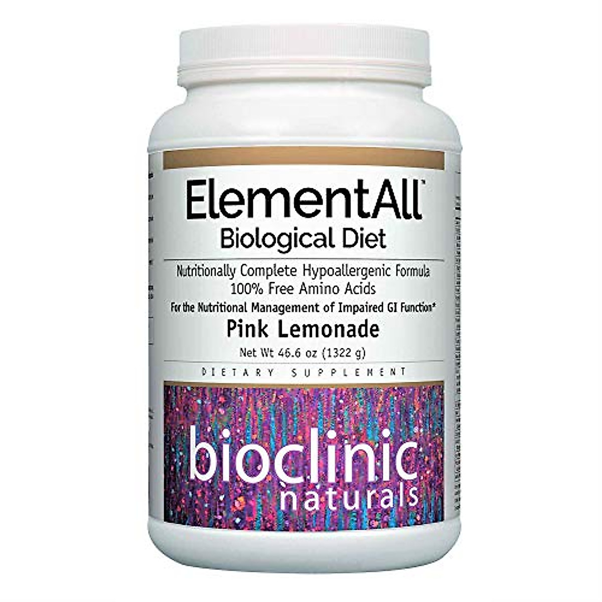 Bioclinic Naturals - ElementAll Biological Diet Pink Lemonade 46.6 Ounce