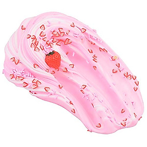 Keemanman Strawberry Butter Slime, Scented DIY Slime Supplies Kit for Girls and Boys, Stress Relief Toy for Kids Education, Party Favor, Gift and Birthday (7oz)