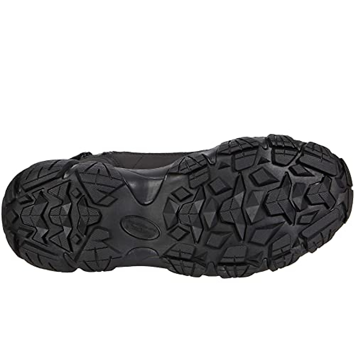 Thorogood Crosstrex 6 Waterproof Side-Zip Tactical Hiking Boots for Men - Lightweight Premium Leather and Breathable Nylon with BBP Membrane and Traction Outsole, Black/Grey - 14 W US