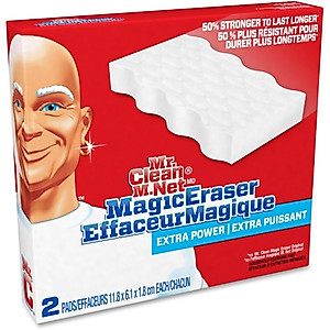 Mr. Clean Extra Power Magic Eraser, 2 ea (Pack of 3)
