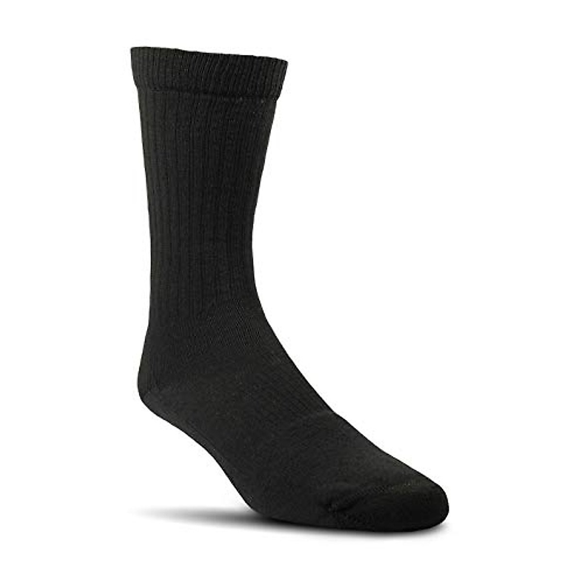 Farm to Feet Coronado Traditional Lightweight Boot Sock (Black, Medium)