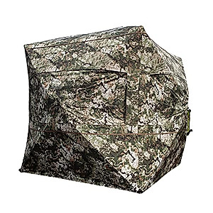 VENATIC Cloak 2.0, 2 Person Full Panel See-Through Hunting Blind, Floor Space 58" x 58"