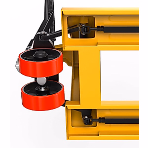 Simpli-Magic 79505 Jack, 6,000 LB Capacity Pallet Truck, Yellow