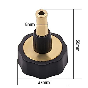 Fenteer High Pressure Jet Garden Hose Spray Nozzle Power Washer Water Hose Nozzle