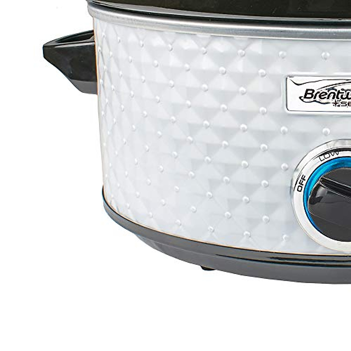 Brentwood Select SC-157W Slow Cooker, 7 Quart, White