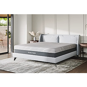 Sven & Son King Mattress, Bed in A Box, 12" Luxury Cool Gel Memory Foam, Pressure Relief & Support, 10" Year Warranty, Designed in USA (King, Mattress Only 12" Medium)