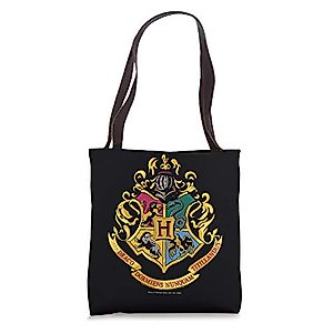 Harry Potter Hogwarts School Crest Tote Bag