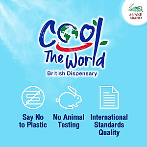 Snake Brand Prickly Heat Cooling Powder for Everyday Use - Anti-Chafing, Heat Rash Relief, Ocean Fresh Kelp Scent (4.9 Oz / 140g)