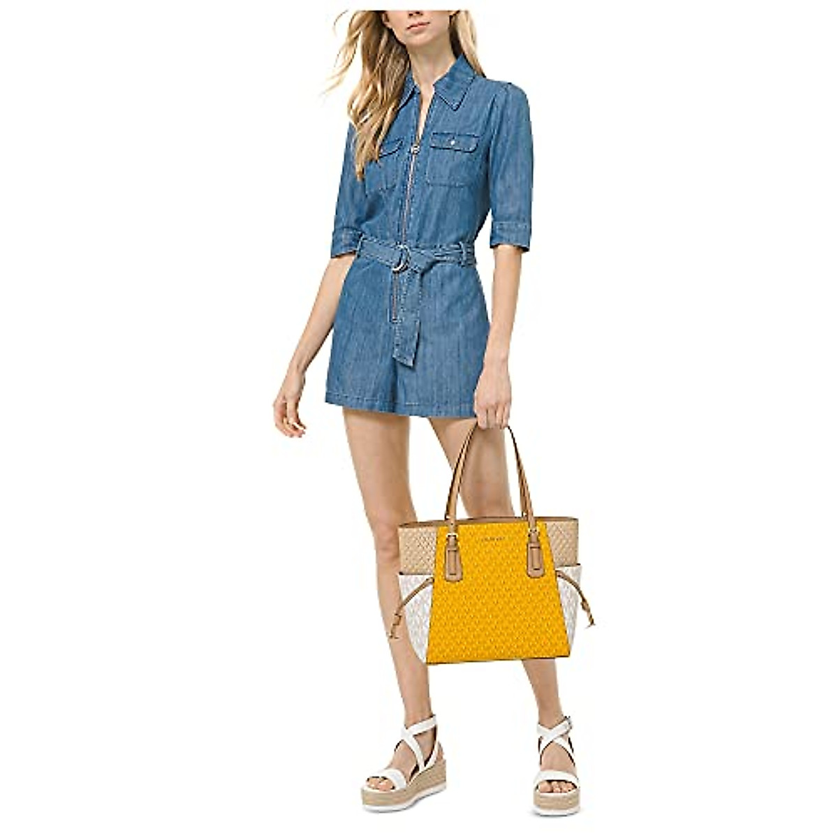 Michael Kors Voyager East/West Tote Sun Multi One Size