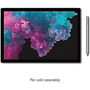 Surface Pro 6 Business 12.3" Touchscreen (2736 x 1824) Latest Model Tablet PC | Intel Quad-Core i5-8350U | 8GB RAM | 256GB SSD | Windows 10 Pro | Platinum | with Surface Pro Sleeve Poppy Red Bundle