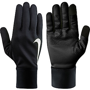 Nike Men's Therma-FIT Gloves (Black/Black, Large)