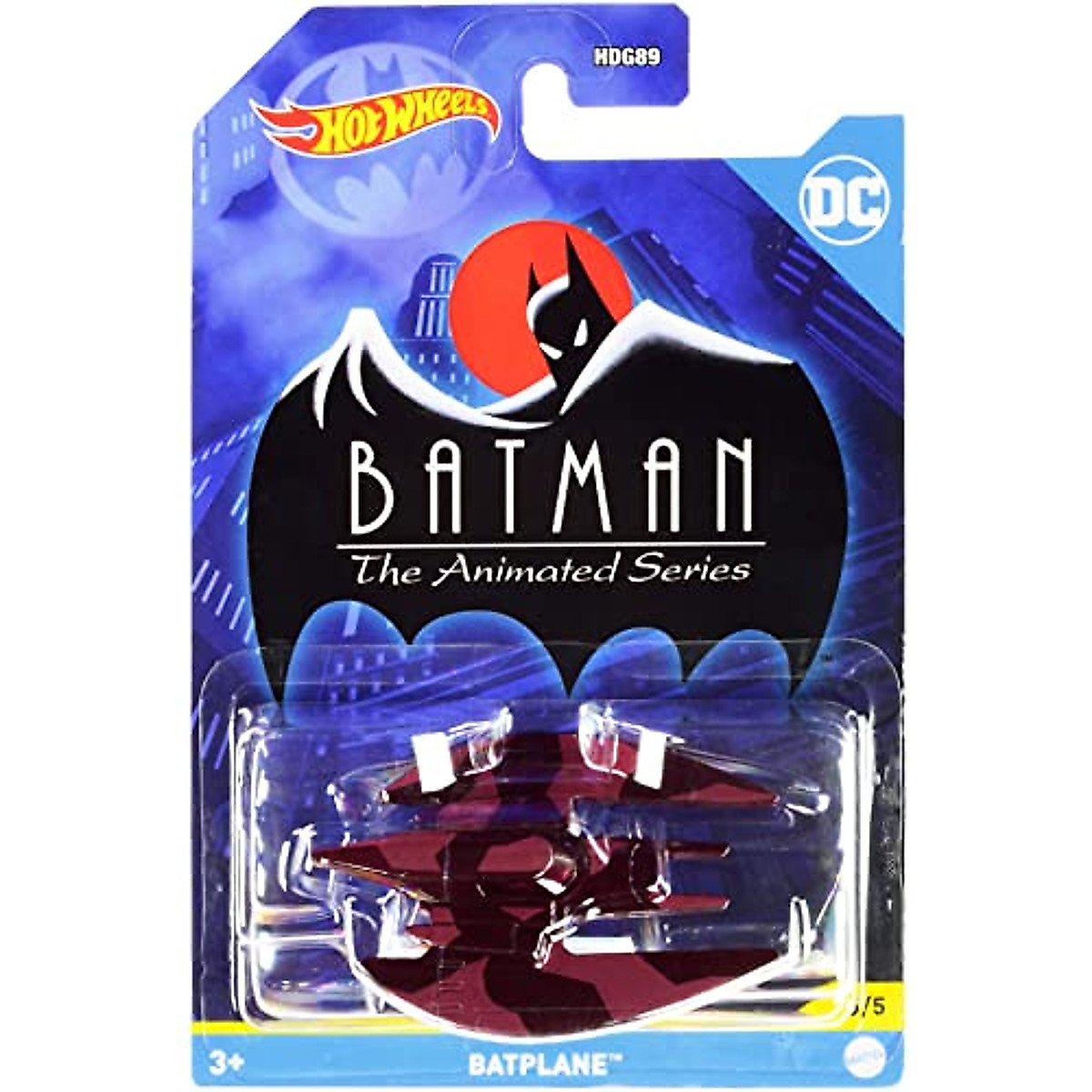 Hot Wheels Premium Batman Theme 5 Piece Set DC Comics Series Diecast Models HDG89-956A