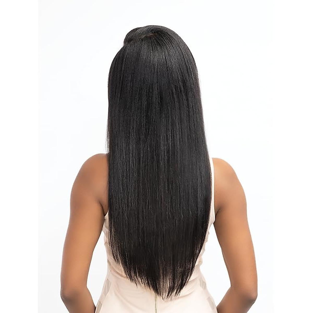 BellaBeads Micro Links Hair Extensions – 8-Piece Microlink Hair Extensions Human Hair with Extra Beads – Natural Human Hair – 18-Inch Real Hair Extensions – Reusable and Long-Lasting (NATURAL BROWN)