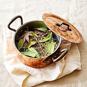 Rosy Rings Forest Round Botanical Candle 200 Hour Burn Time - Notes of Clary Sage, Creamy Sandal, White Musk Aromatherapy Candles, Woodsy Scent Aroma Luxury Candles, Long Lasting Candles Decor 6.5" H